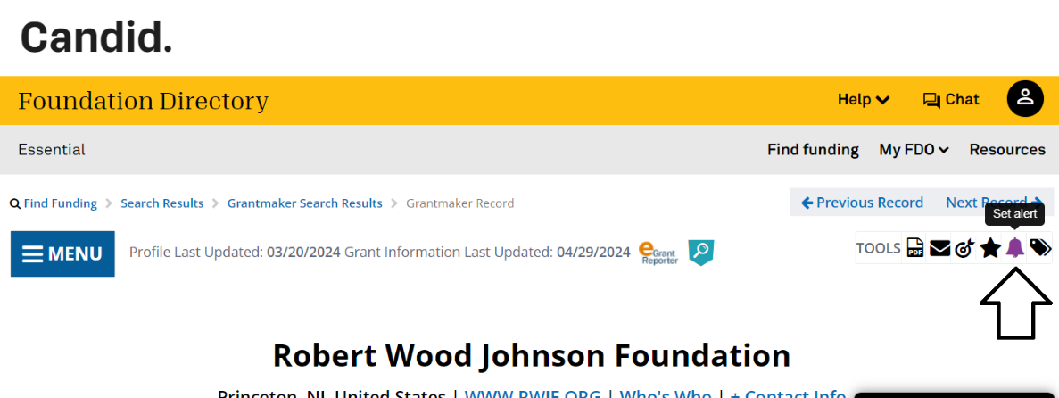 Foundation Directory Essential Search and Tools Guide